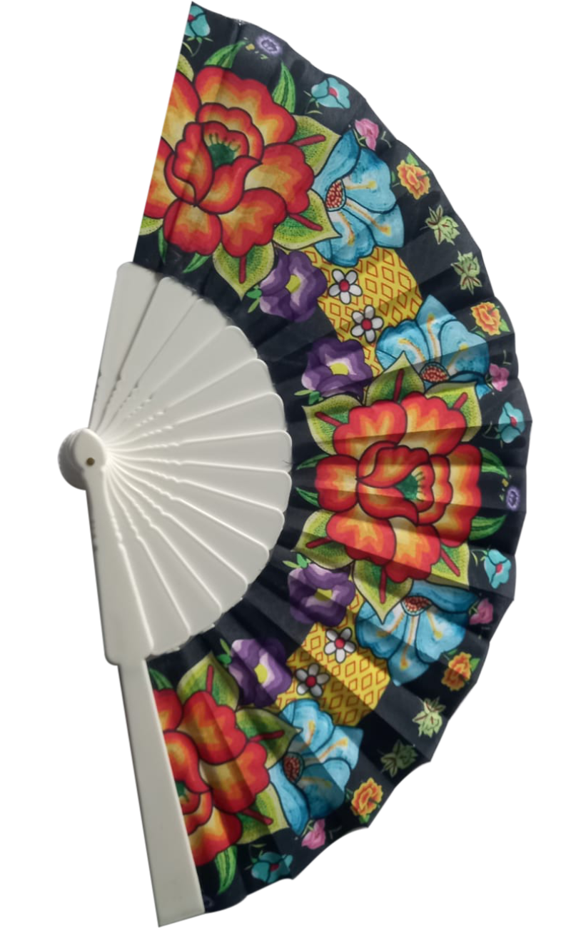 Abanico istmeño floral | LIVIAES Boutique